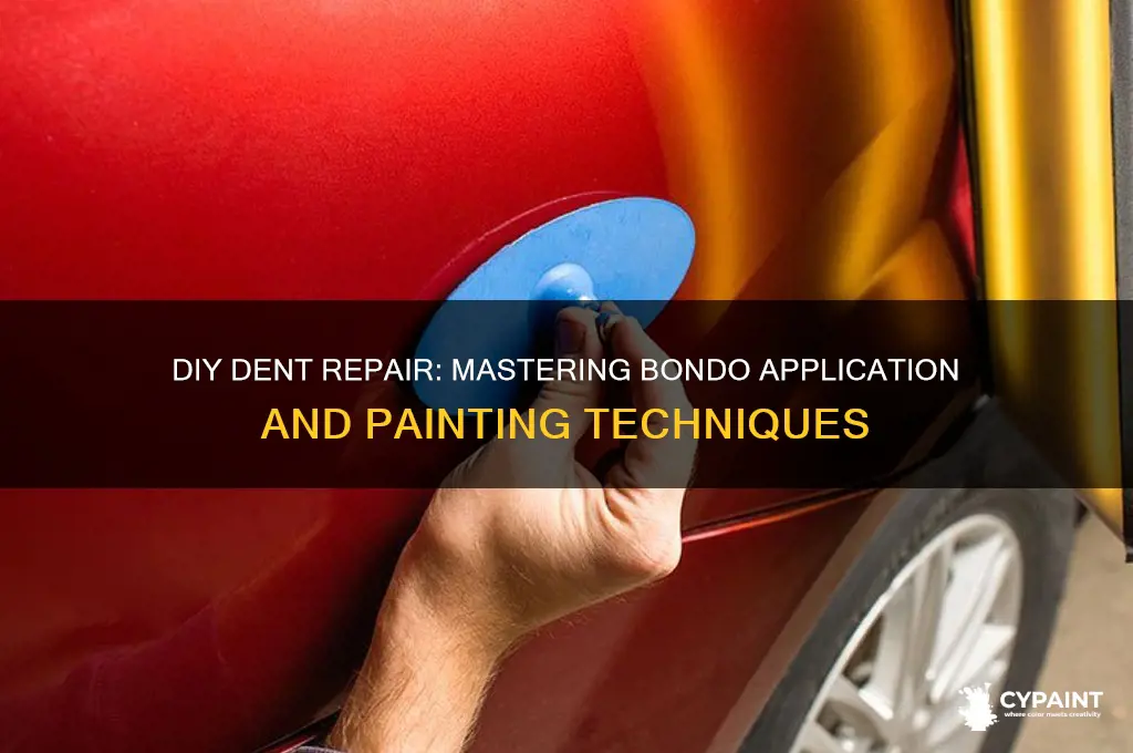 Diy Dent Repair: Mastering Bondo Application And Painting Techniques ...