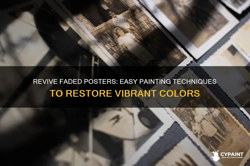 Revive Faded Posters: Easy Painting Techniques To Restore Vibrant ...