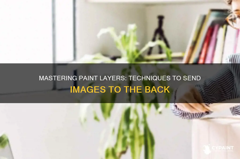 Mastering Paint Layers: Techniques To Send Images To The Back | CyPaint