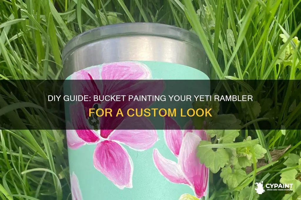 Diy Guide: Bucket Painting Your Yeti Rambler For A Custom Look | CyPaint