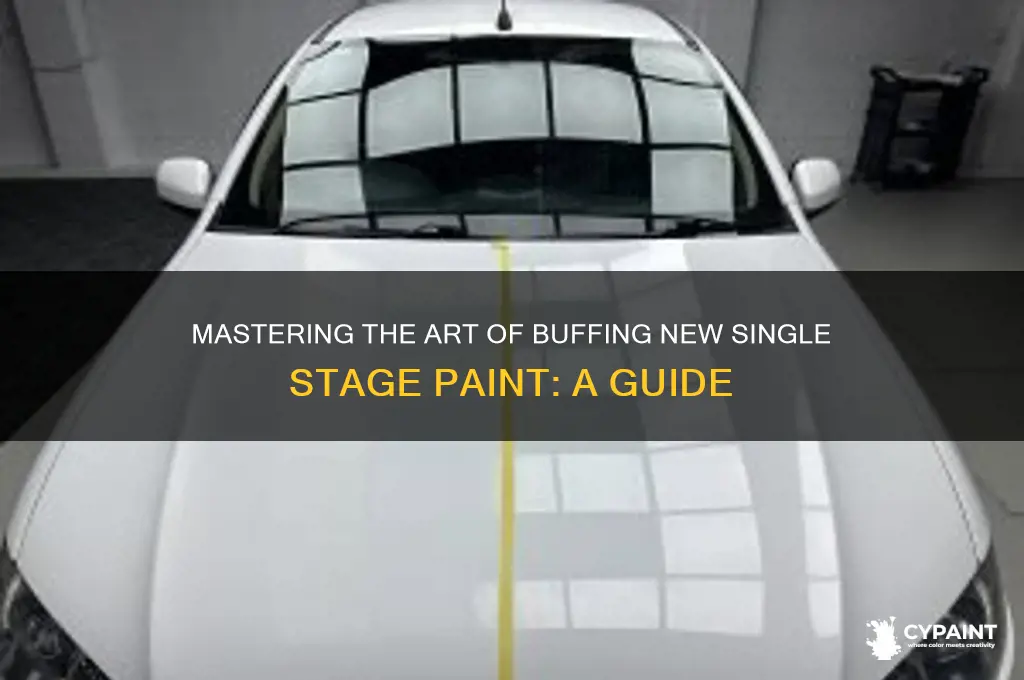 Mastering The Art Of Buffing New Single Stage Paint: A Guide | CyPaint