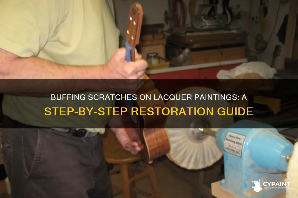 Buffing Scratches On Lacquer Paintings: A Step-By-Step Restoration ...