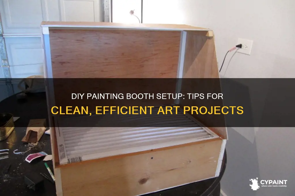 Diy Painting Booth Setup: Tips For Clean, Efficient Art Projects | CyPaint