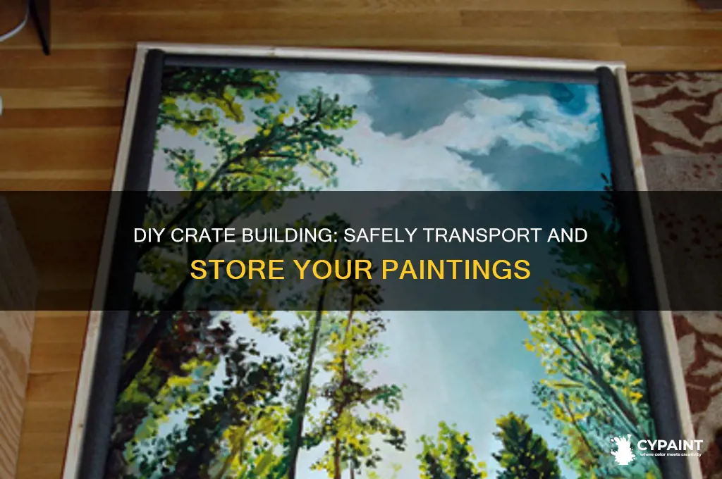 Diy Crate Building: Safely Transport And Store Your Paintings | CyPaint