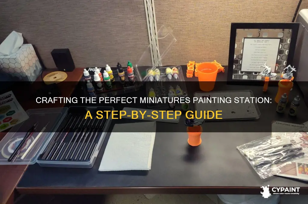 Crafting The Perfect Miniatures Painting Station: A Step-By-Step Guide ...