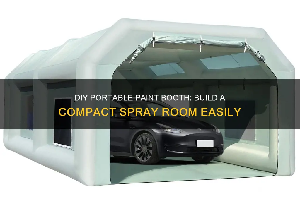 Diy Portable Paint Booth: Build A Compact Spray Room Easily | CyPaint