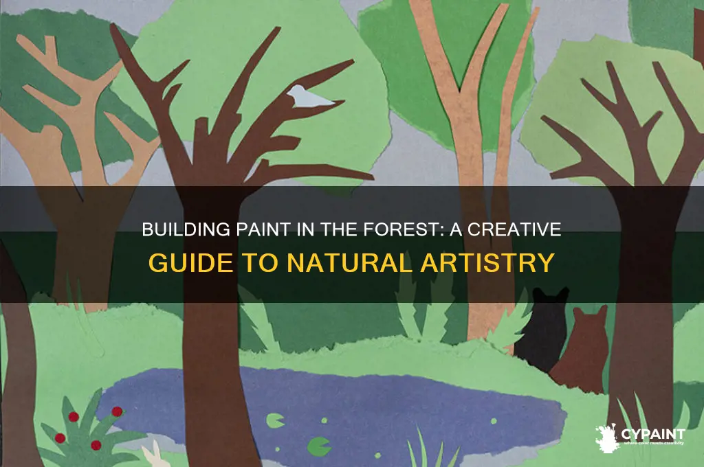 Building Paint In The Forest: A Creative Guide To Natural Artistry ...