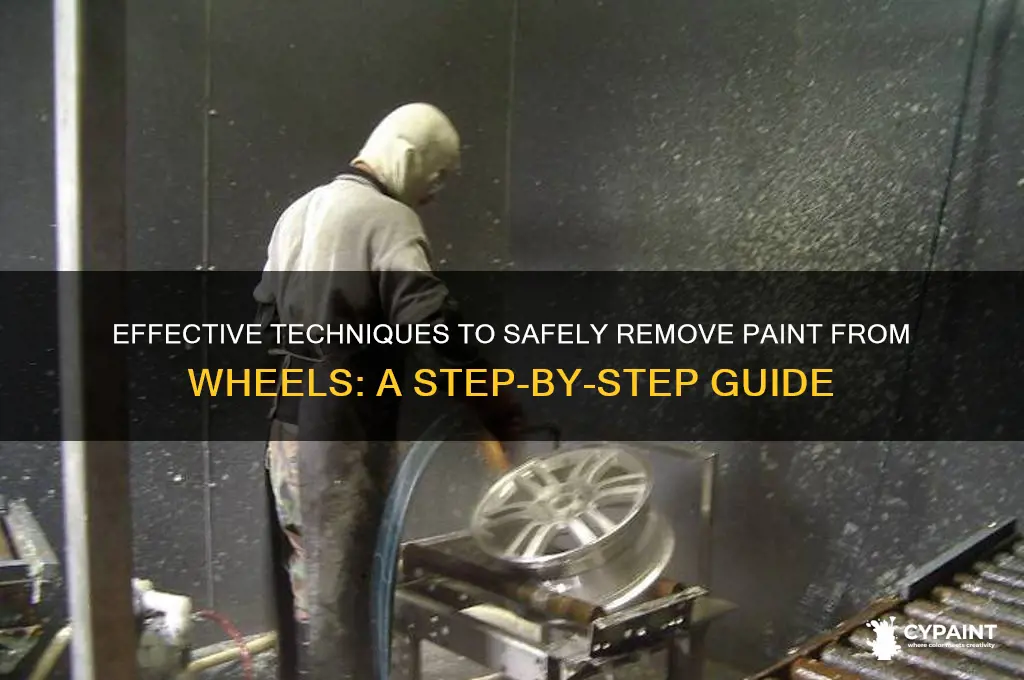 Effective Techniques To Safely Remove Paint From Wheels: A Step-By-Step ...
