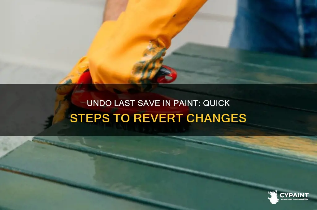 Undo Last Save In Paint: Quick Steps To Revert Changes | CyPaint