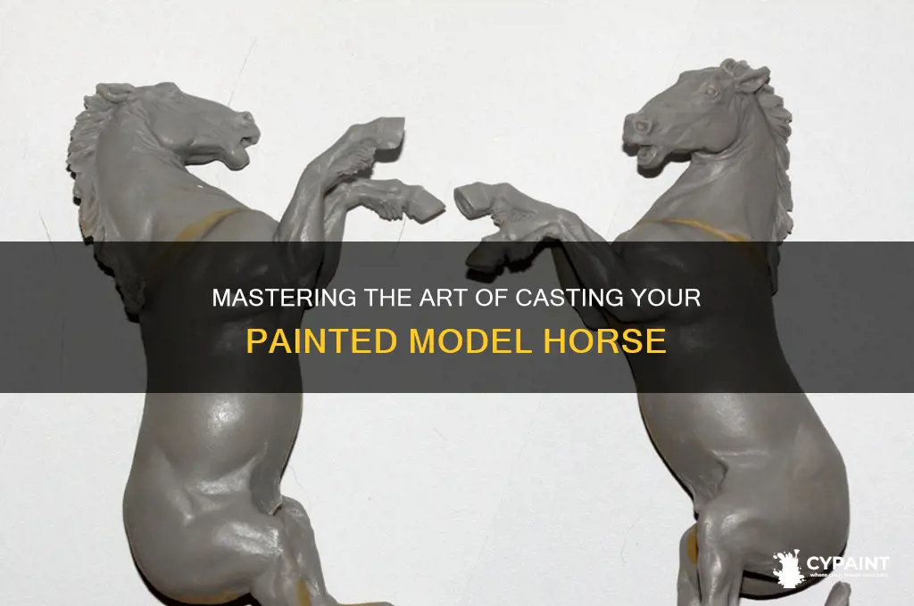 Mastering The Art Of Casting Your Painted Model Horse | CyPaint