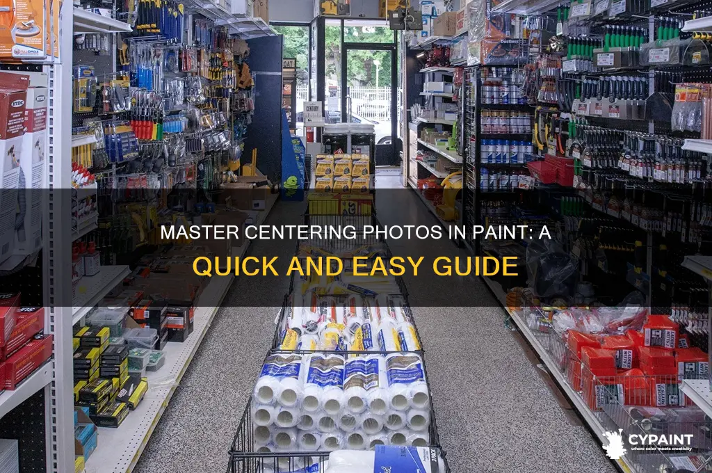 Master Centering Photos In Paint: A Quick And Easy Guide | CyPaint