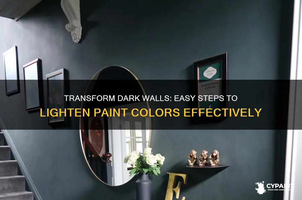 Transform Dark Walls: Easy Steps To Lighten Paint Colors Effectively ...