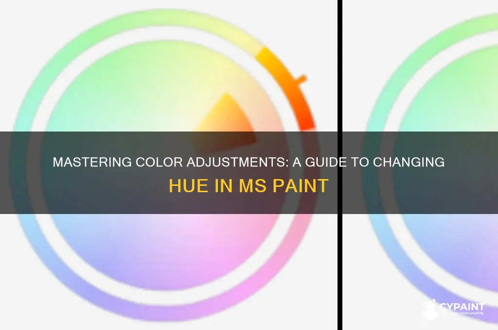 Mastering Color Adjustments: A Guide To Changing Hue In Ms Paint | CyPaint