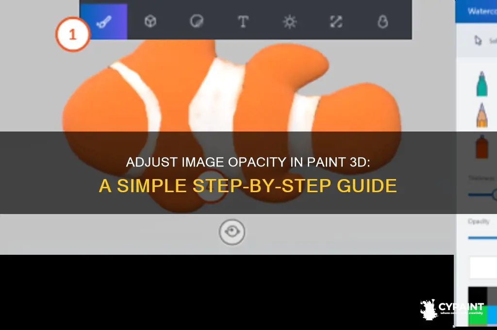 Adjust Image Opacity In Paint 3D: A Simple Step-By-Step Guide | CyPaint