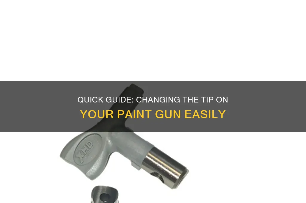 Quick Guide: Changing The Tip On Your Paint Gun Easily | CyPaint