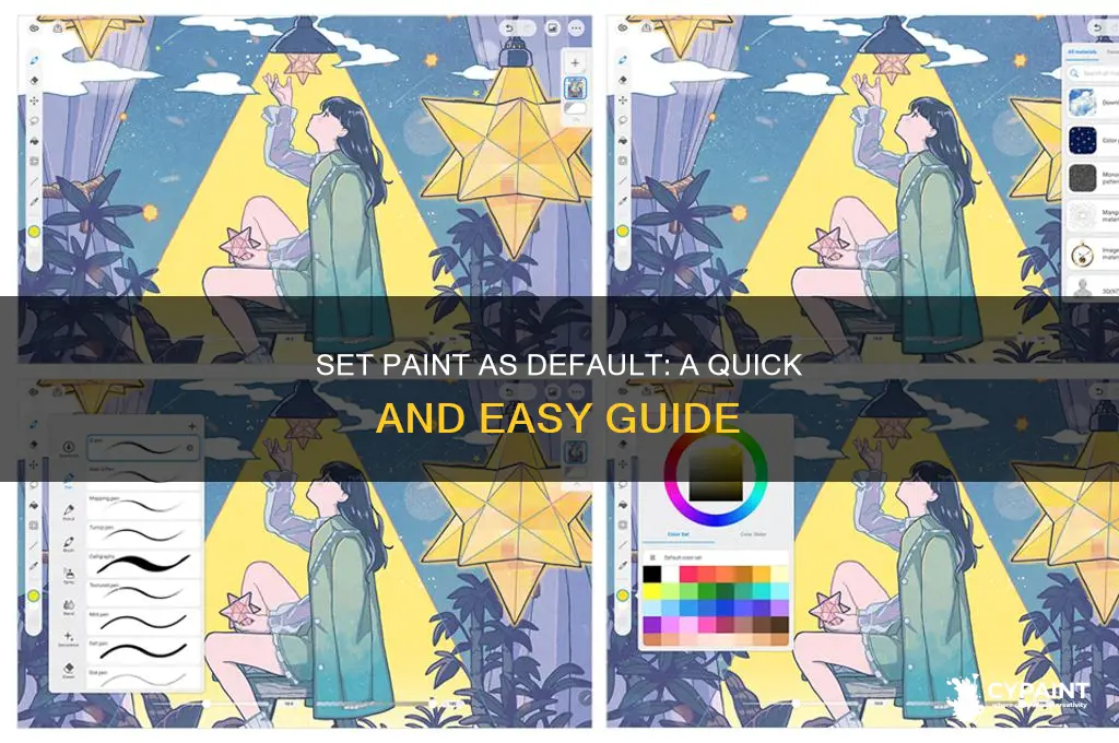 Set Paint As Default: A Quick And Easy Guide | CyPaint