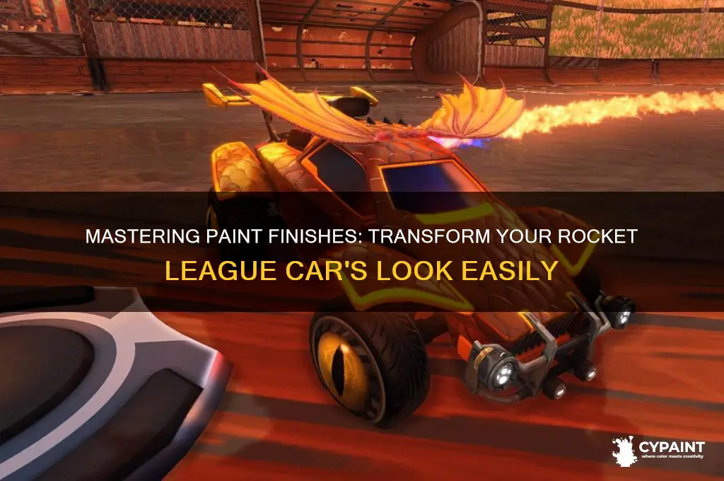 Mastering Paint Finishes: Transform Your Rocket League Car's Look ...
