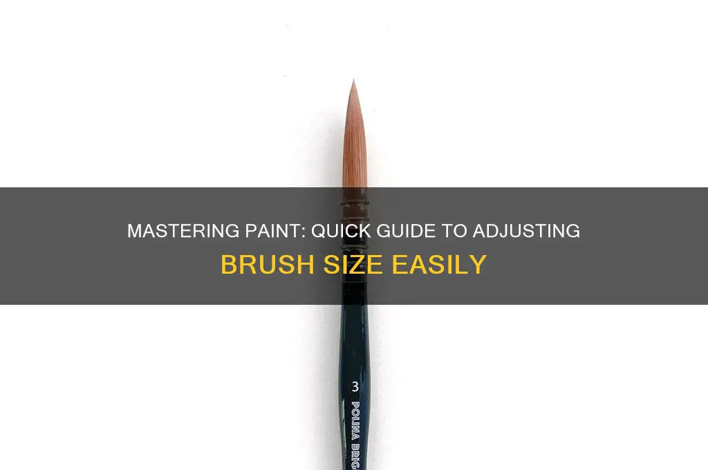 Mastering Paint: Quick Guide To Adjusting Brush Size Easily | CyPaint
