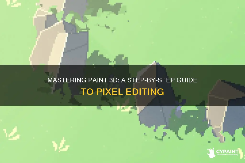 Mastering Paint 3D: A Step-By-Step Guide To Pixel Editing | CyPaint