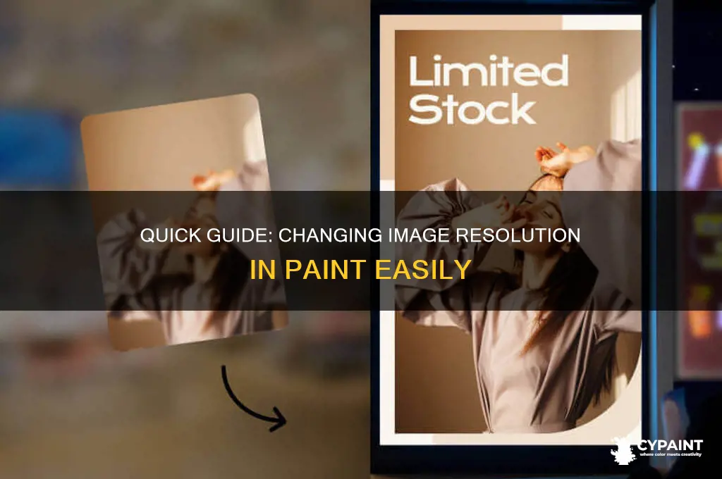 Quick Guide: Changing Image Resolution In Paint Easily | CyPaint