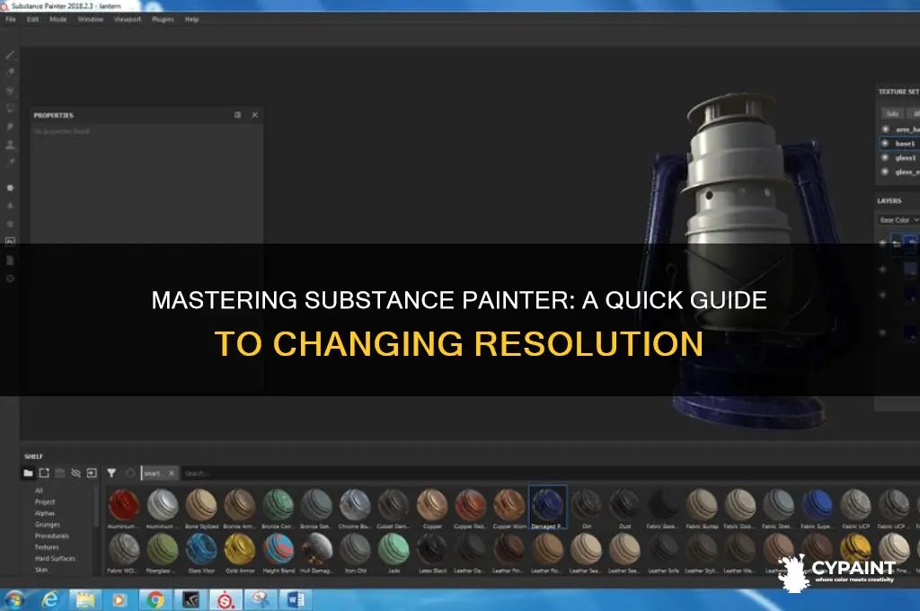 Mastering Substance Painter: A Quick Guide To Changing Resolution | CyPaint