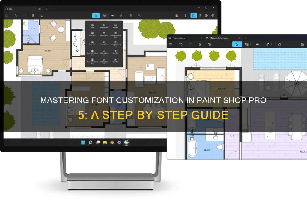 Mastering Font Customization In Paint Shop Pro 5: A Step-By-Step Guide ...