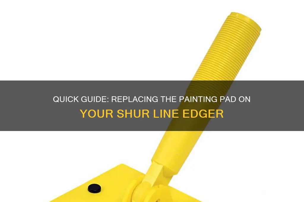 Quick Guide: Replacing The Painting Pad On Your Shur Line Edger | CyPaint
