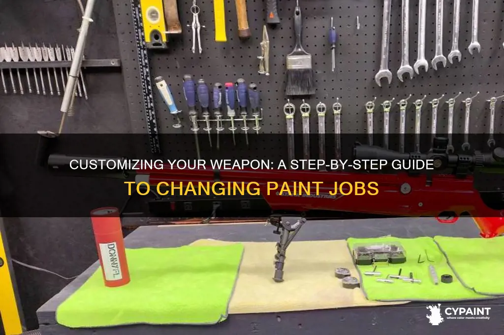Customizing Your Weapon: A Step-By-Step Guide To Changing Paint Jobs ...