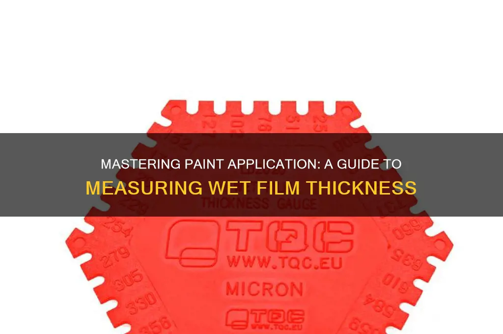 Mastering Paint Application: A Guide To Measuring Wet Film Thickness ...