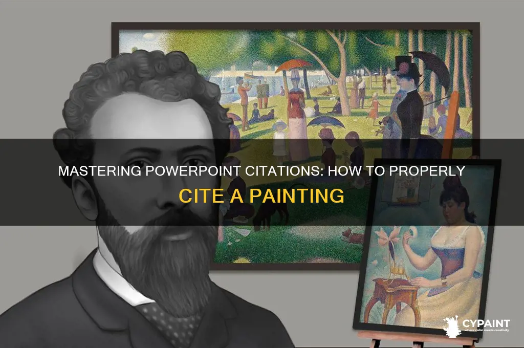 Mastering Powerpoint Citations: How To Properly Cite A Painting | CyPaint