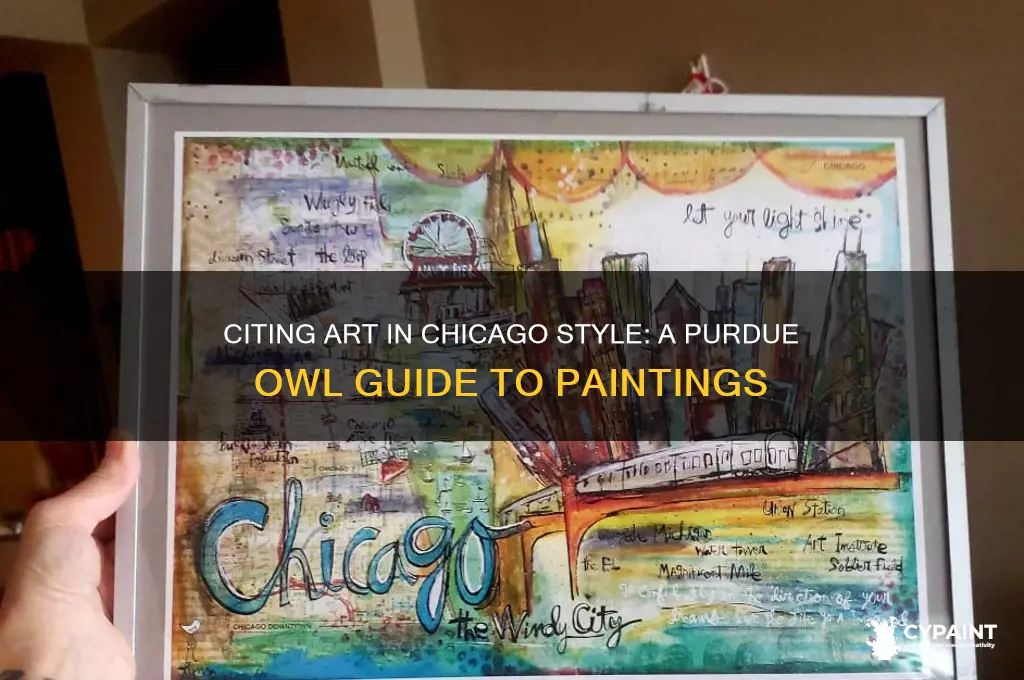 Citing Art In Chicago Style: A Purdue Owl Guide To Paintings | CyPaint