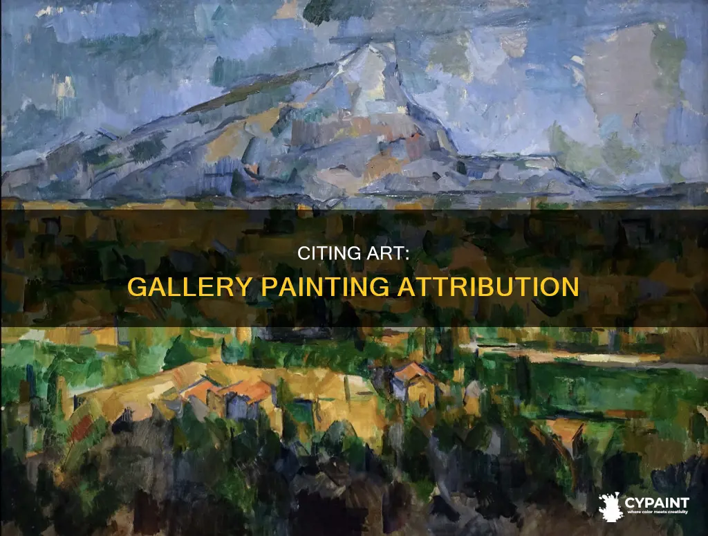 Citing Art: Gallery Painting Attribution | CyPaint