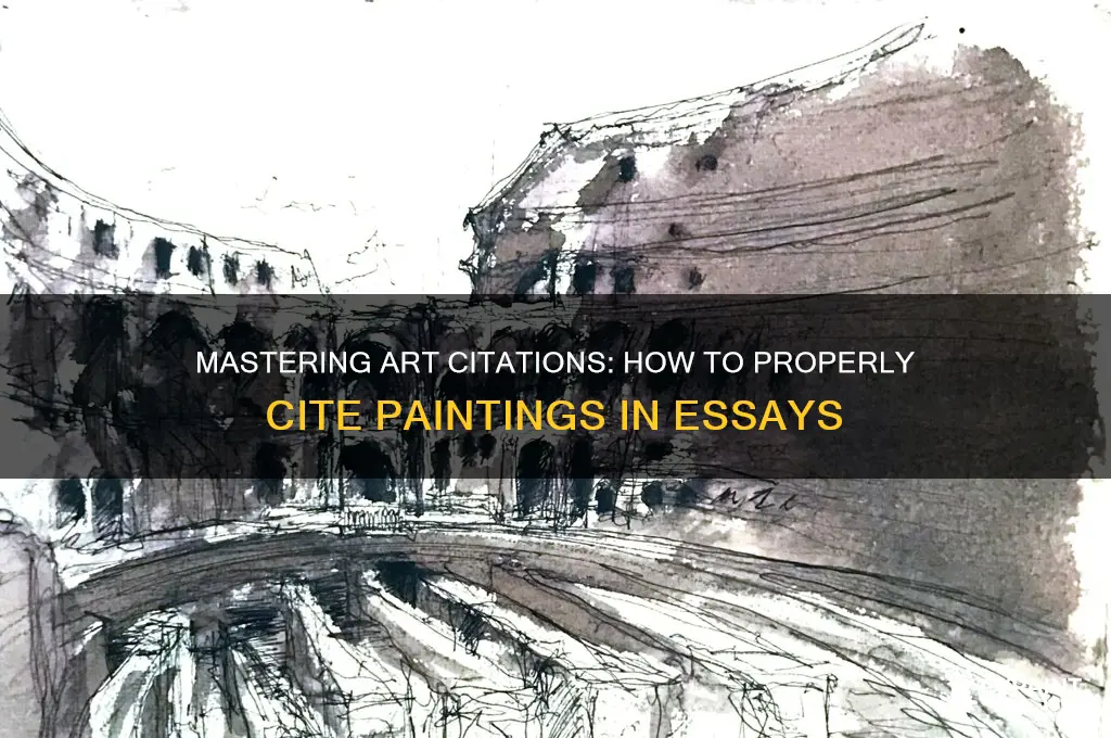 Mastering Art Citations: How To Properly Cite Paintings In Essays | CyPaint