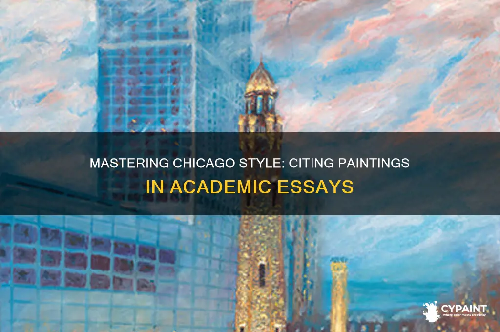 Mastering Chicago Style: Citing Paintings In Academic Essays | CyPaint