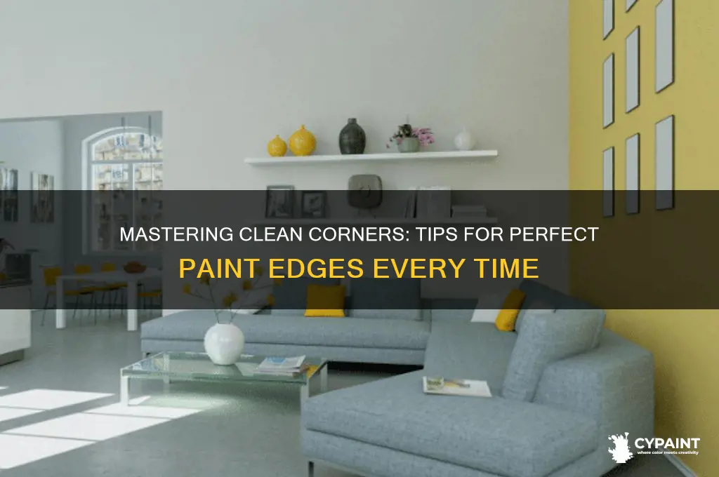 Mastering Clean Corners: Tips For Perfect Paint Edges Every Time | CyPaint