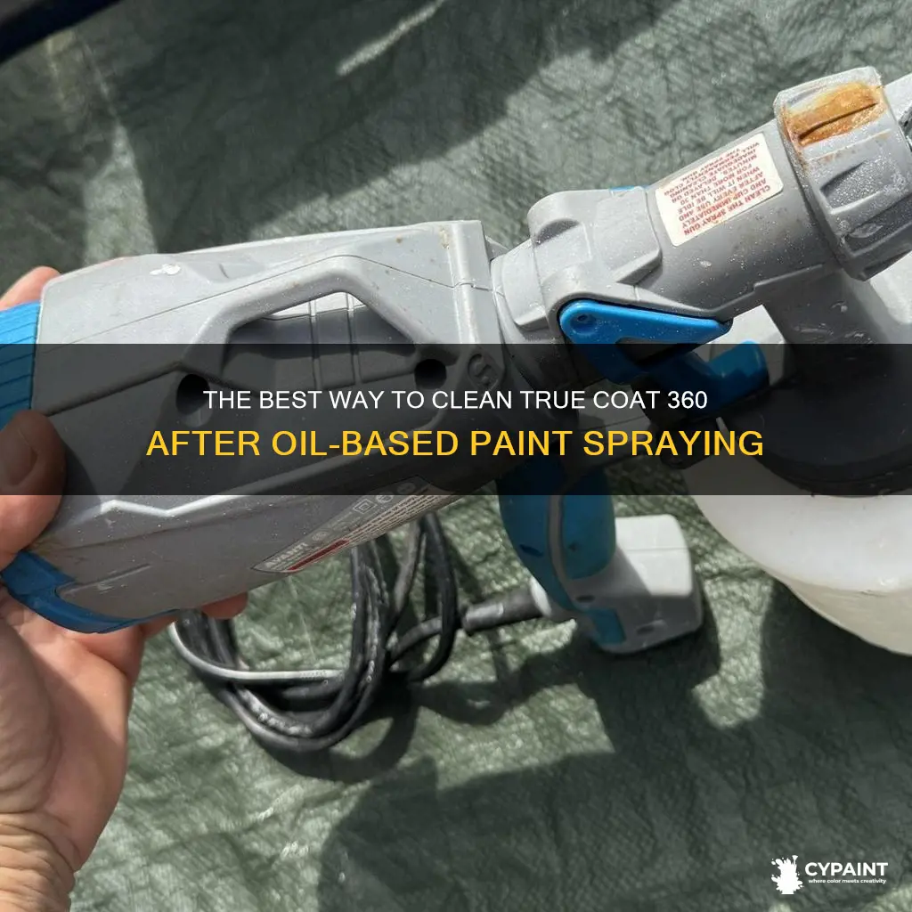 The Best Way To Clean True Coat 360 After Oil-Based Paint Spraying ...