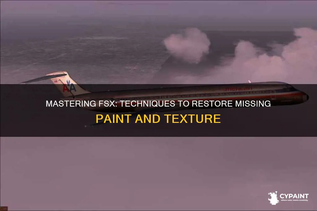 Mastering Fsx: Techniques To Restore Missing Paint And Texture | CyPaint