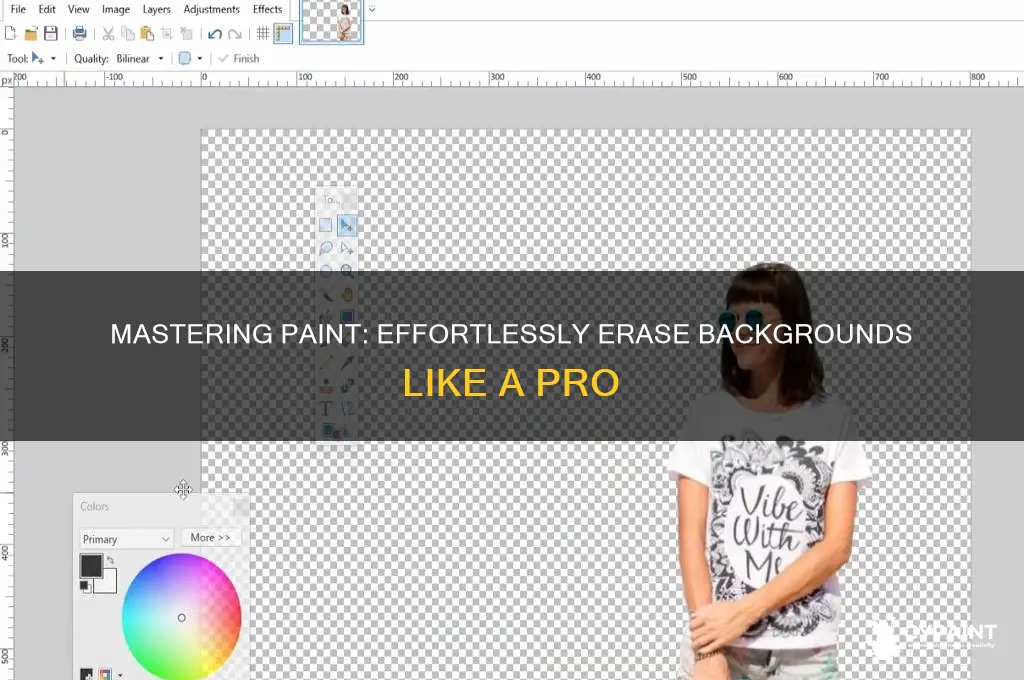 Mastering Paint: Effortlessly Erase Backgrounds Like A Pro | CyPaint
