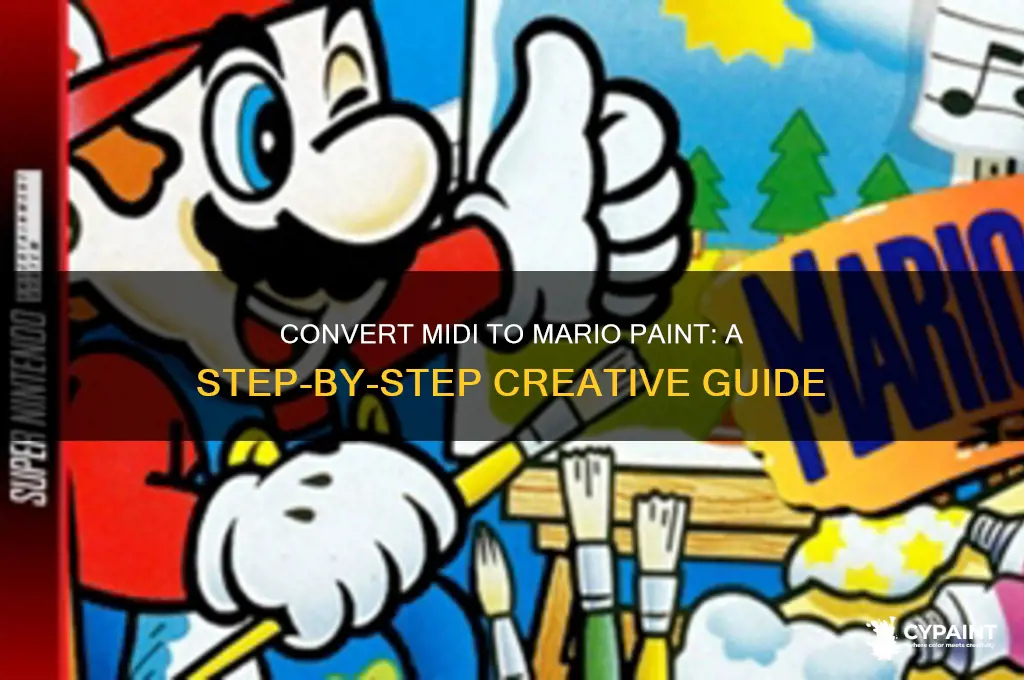 Convert Midi To Mario Paint: A Step-By-Step Creative Guide | CyPaint