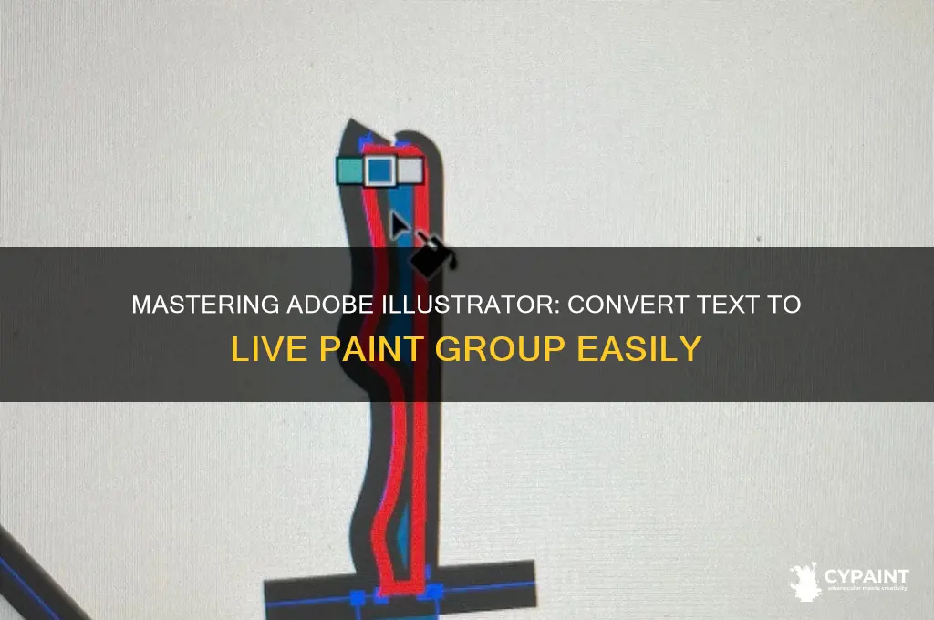 Mastering Adobe Illustrator: Convert Text To Live Paint Group Easily ...
