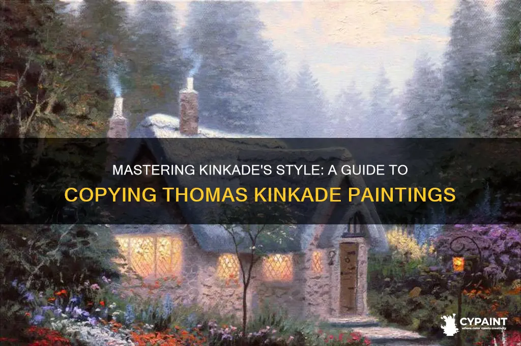 Mastering Kinkade's Style: A Guide To Copying Thomas Kinkade Paintings ...