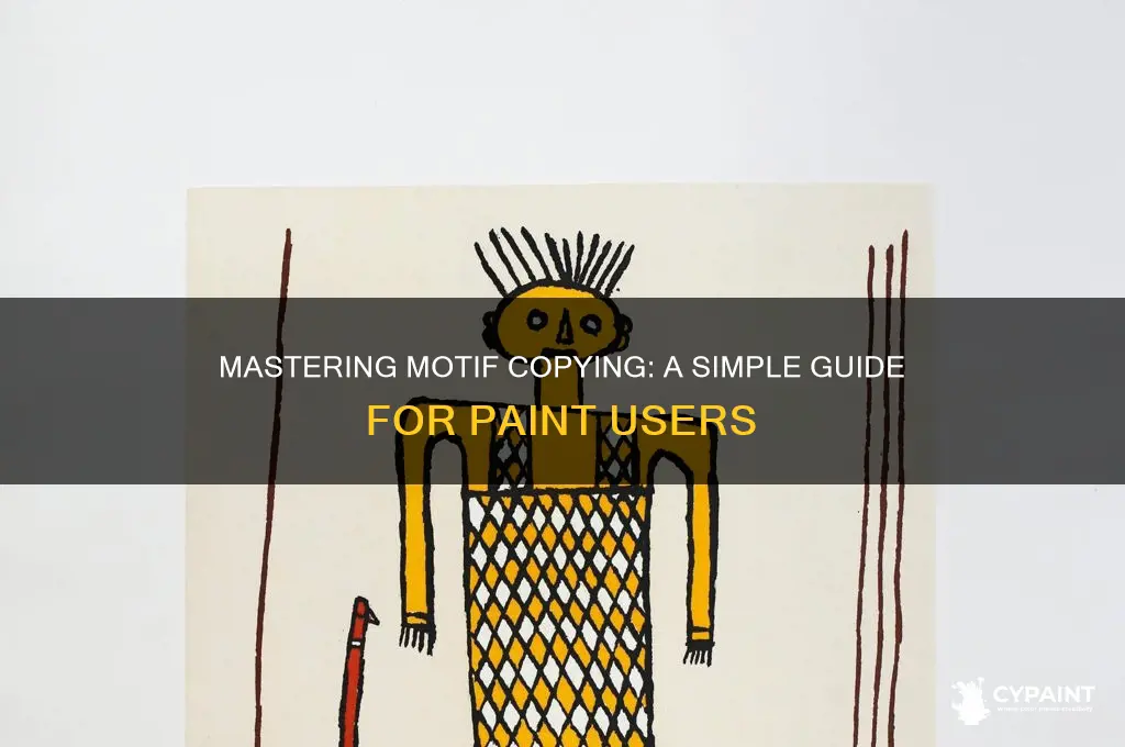 Mastering Motif Copying: A Simple Guide For Paint Users | CyPaint