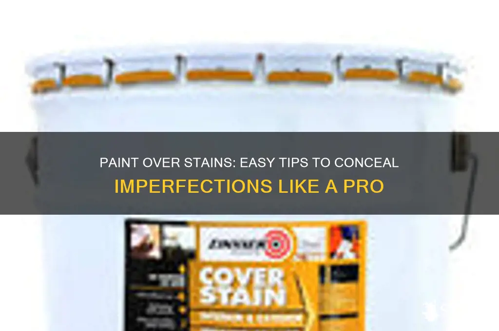 Paint Over Stains: Easy Tips To Conceal Imperfections Like A Pro | CyPaint
