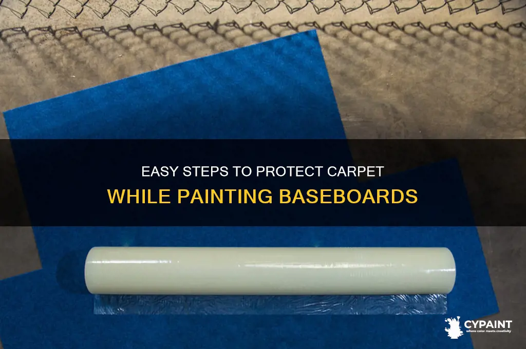 Easy Steps To Protect Carpet While Painting Baseboards | CyPaint