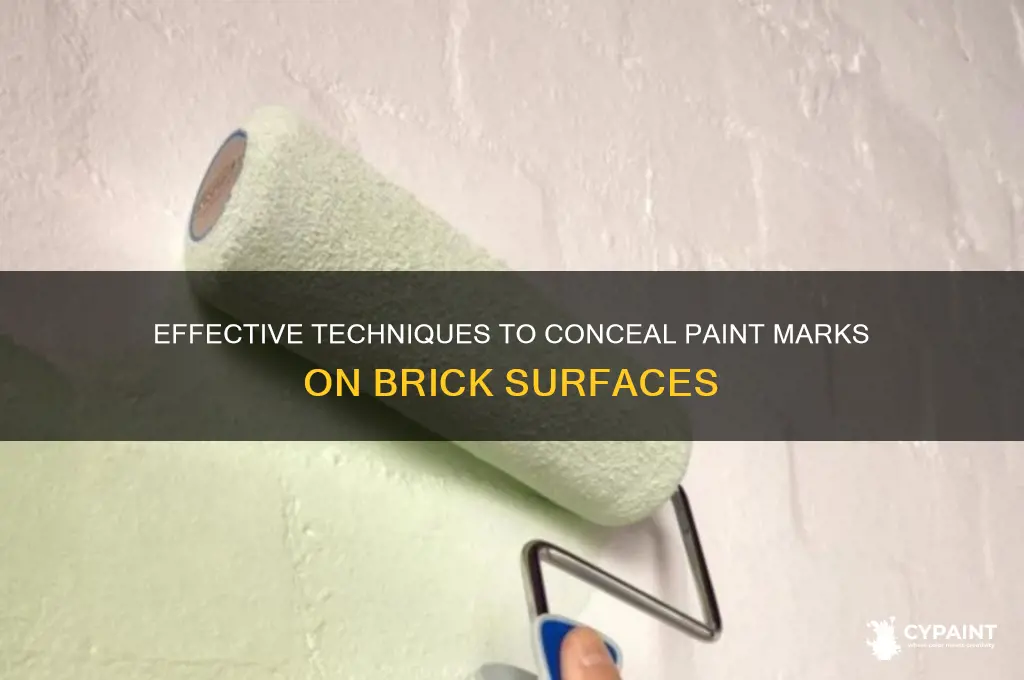 Effective Techniques To Conceal Paint Marks On Brick Surfaces | CyPaint
