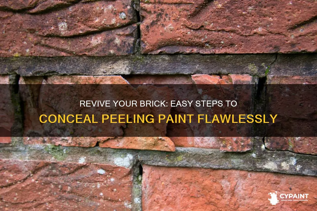 Revive Your Brick: Easy Steps To Conceal Peeling Paint Flawlessly | CyPaint
