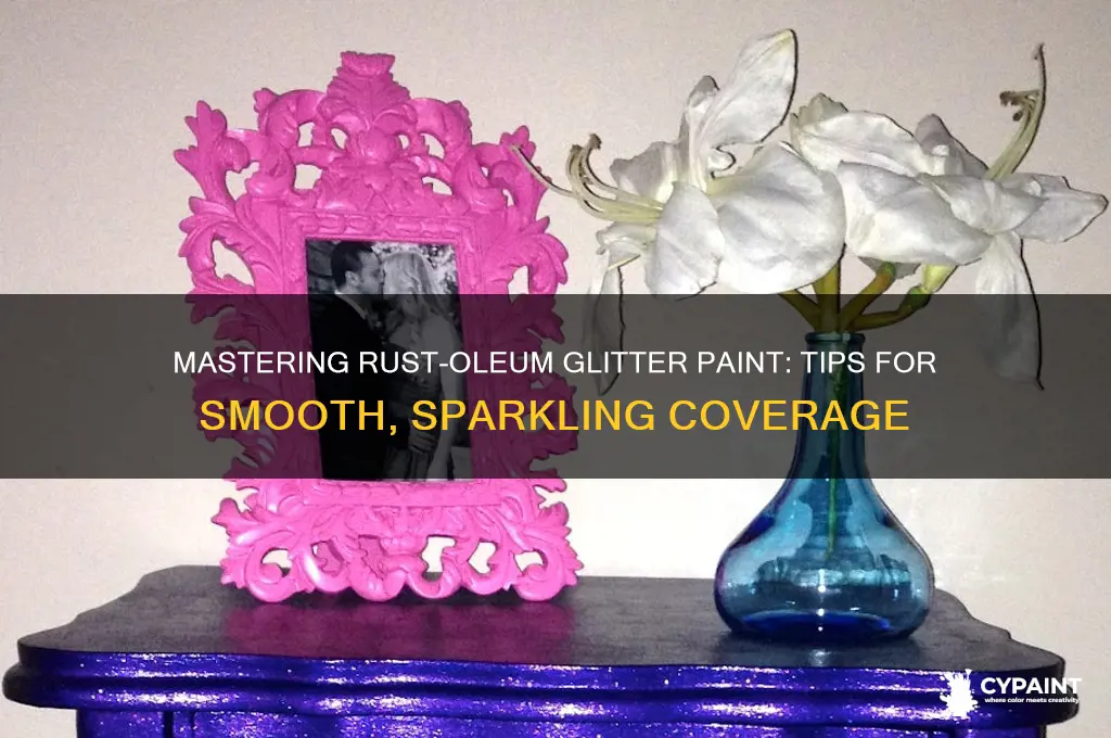 Mastering Rust-Oleum Glitter Paint: Tips For Smooth, Sparkling Coverage ...