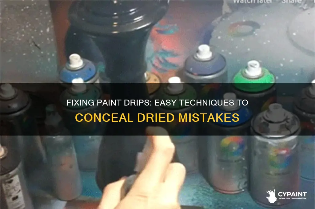 Fixing Paint Drips: Easy Techniques To Conceal Dried Mistakes | CyPaint