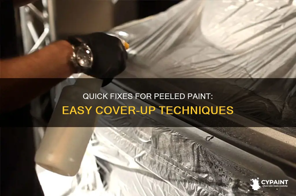Quick Fixes For Peeled Paint: Easy Cover-Up Techniques | CyPaint