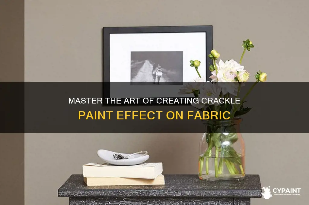 Master The Art Of Creating Crackle Paint Effect On Fabric | CyPaint